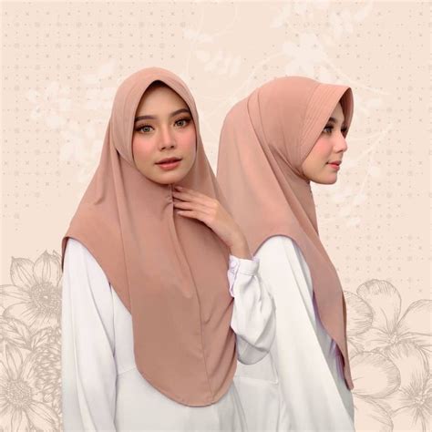 Jual Jilbab Bergo Hamidah Jersey Jilbab Sport Hijab Instan Jersey