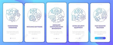 Availability Blue Gradient Onboarding Mobile App Screen Banner Template Download On Pngtree