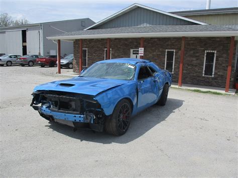 Update Totaled Dodge Challenger Hellcat For Sale With 18 Miles Spared