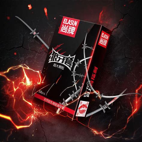 10pcsbox Scream Condoms With Large Spike Particle Set Thailand Natural