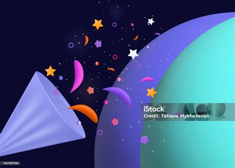 3d 그랜드 파티 축제 축하 이벤트의 오프닝 벡터 배너 멋진 프로그램 큰 시상식을위한 템플릿 오프닝 나이트 파티를위한 광고
