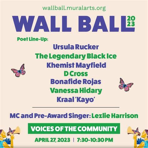 Lezlie Harrison On Linkedin I Am Excited To Host Tonights Wall Ball For Mural Arts Philadelphia…
