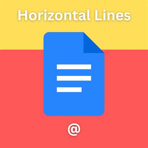 Draw The Line How To Use The Symbol To Insert A Horizontal Line In Google Docs Teacher Tech
