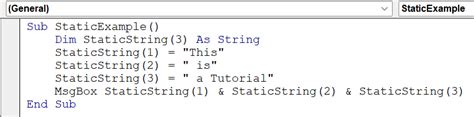 Vba String Array In Excel Examples How To Initialize