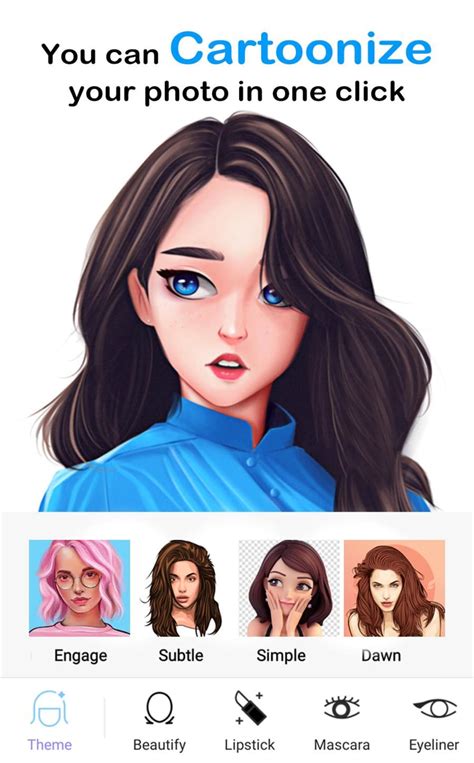Makeup Camera Cartoon Photo Editor Beauty Selfie Apk Para Android