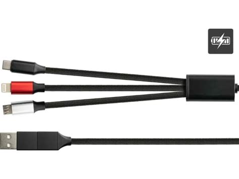 Python 1 20 M Usb 6 I 1 Ladekabel Usb A Og Usb C Til Micro B Digital