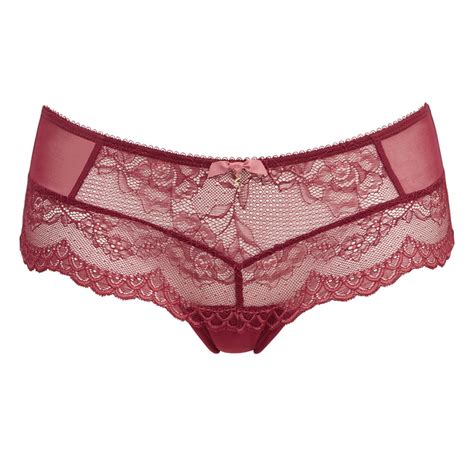 Gossard Superboost Lace Short Panty Cranberryraspberry Sorbet 7714 Cso