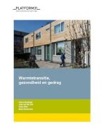 Warmtetransitie Gezondheid En Gedrag Platform31 Kennis En Netwerk