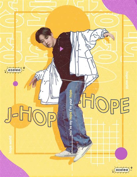 Jhope Poster An Art Print By Azalea In 2023 Graphic Design Posters