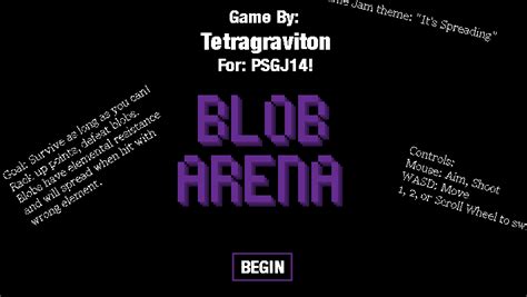 Blob Arena By Tetragraviton