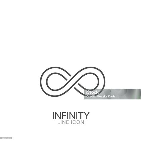 무한대 기호 벡터 라인 아이콘입니다 편집 가능한 스트로크 0명에 대한 스톡 벡터 아트 및 기타 이미지 0명 8 개념 Istock