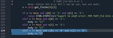 prr to atdf missing field retest code inconsistency to atdf spec