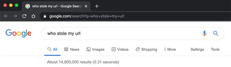 Google Chrome In Google Search Testing Hiding URLs In Bar