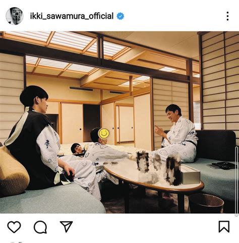 【写真】沢村一樹、息子たちとの男子会ショットを公開：中日スポーツ・東京中日スポーツ