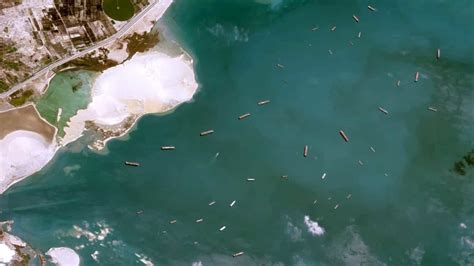 Over 320 Ships Waiting To Pass Through Suez Canal World News
