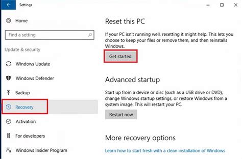 How To Factory Reset Windows To Its Default Settings Make Tech Easier