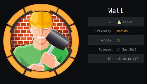 Hack The Box Wall Rootflag Io