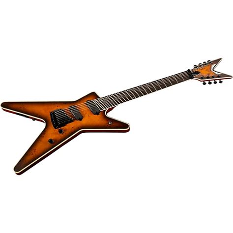 Dean Ml Select 8 String Multi Scale With Kahler Electric Guitar Satin