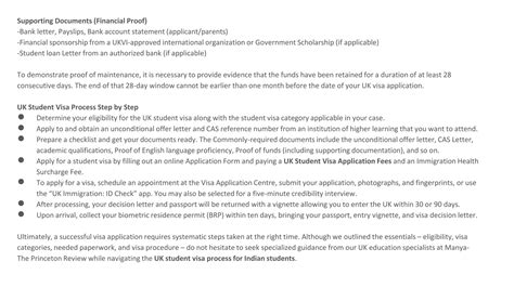 Step By Step Guide To Uk Student Visa Processpptx