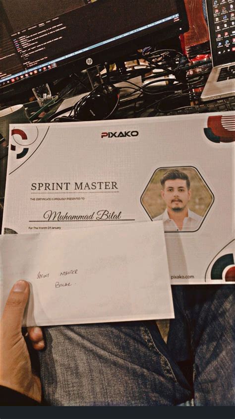 muhammad bilal qureshi on linkedin sprintmaster recognition teamsuccess