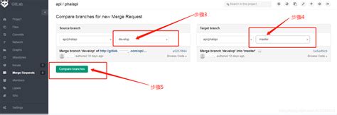 Gitlab平台上合并项目版本gitlab跨工程合并 Csdn博客