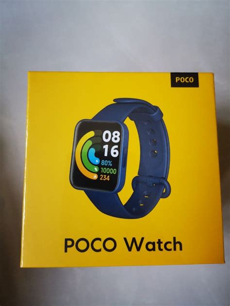 Poco Watch Mobile Phones Gadgets Wearables Smart Watches On Carousell