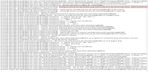 Spring Boot中使用 Transactional注解配置事务管理 transactional 配置