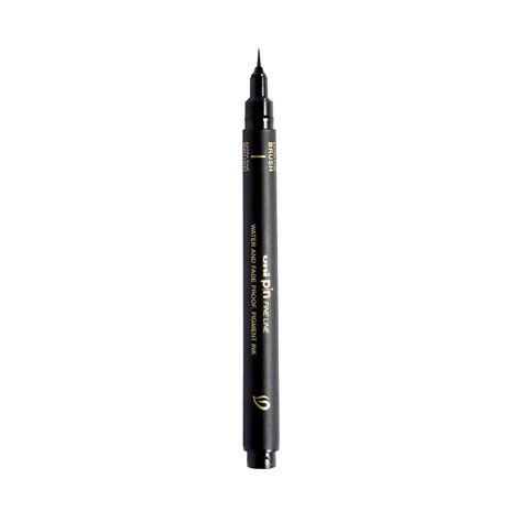 Uni Ball Pin Black Extra Fine Brush Pen Hobbycraft