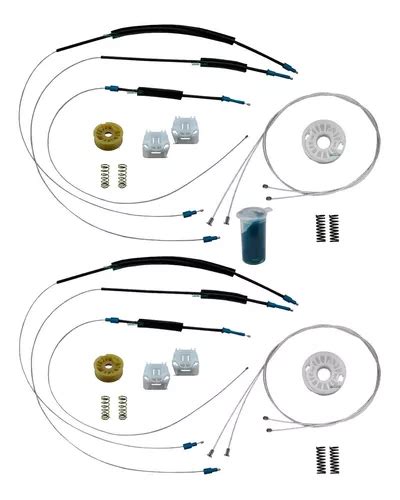 Kit Reparo Maquina Vidro Dianteiro Traseiro Eletrico Polo Frete grátis