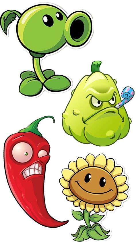 Plantas Vs Zombies De Papel