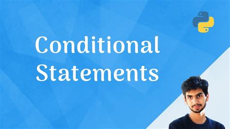 Writing Conditional Statements In Python If Elif Else YouTube