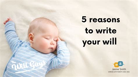 Reasons Why It S Important To Write Your Will When You Have A Family Janine Smith Practice