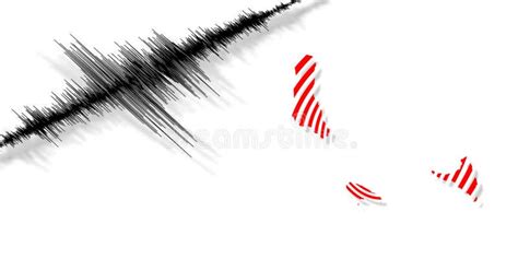 Seismic Activity Earthquake Chad Map Stock Illustration Illustration