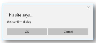 Dialog Boxes In JavaScript Web Application Development II