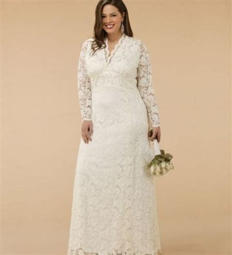 Winter Plus Size Wedding Dresses PlusLook Eu Collection