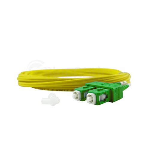 SC APC SC APC Meter G A Single Mode Fiber Optic Patch Cord