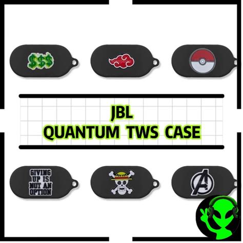 Jbl Quantum Tws Case Wireless Earbud Protective Shell Soft Silicone Case Cartoon Cover Shopee