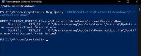 how to get registry value in powershell