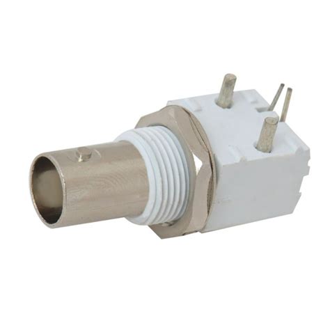 Mx Bnc Female Connector Right Angle Pcb Mounting Pin Gold Plated Mx 416 Buy Online At Low