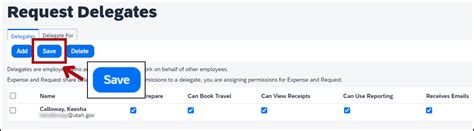 How To Add A Delegate In Concur Division Of Finance