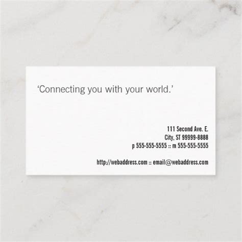 Computer Business Card Zazzle