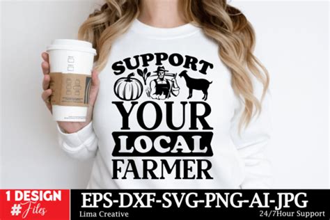 10 Farmer Svg Farm Svg Bundle Designs And Graphics