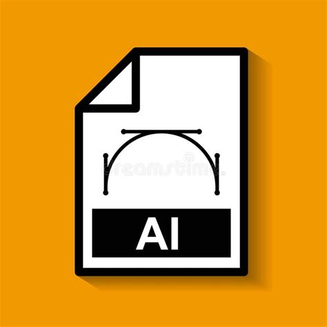 File Document Format Digital Icon Stock Vector Illustration Of Isolated Object