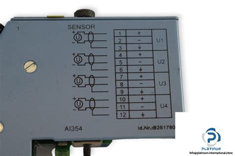 B R 7AI354 70 ANALOG INPUT MODULE Platinum International