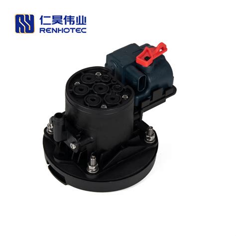 Iec 62196 2 Type 2 Socket Ac 16a 250v Socket Connector Single Phase Ev Car For Charging Pile