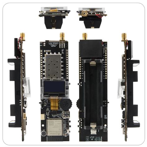 esp32 compact board integrates walkie talkie module