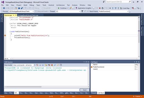 Exporting And Importing Cmake Packages With Find Package Visualgdb