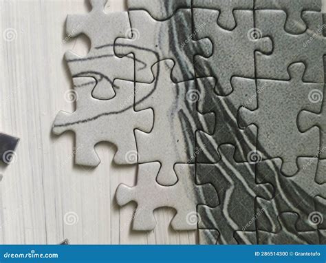 Puzzle Pieces Of Picasso Style Stock Photo Image Of Monument Font 286514300