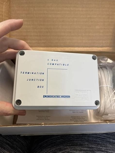 Dedicated Micros C Bus Terminal Junction Box Live And Online Auctions