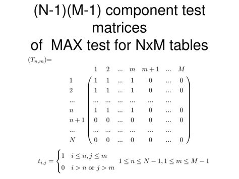 PPT General MAX Test For Complicated Categorical Phenotypes And Genotypes PowerPoint
